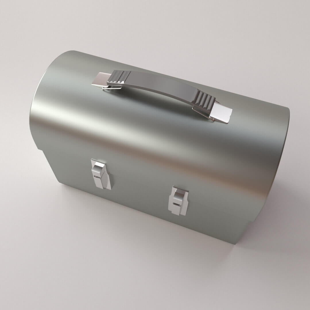 Lunch Box - 3D Model by firdz3d