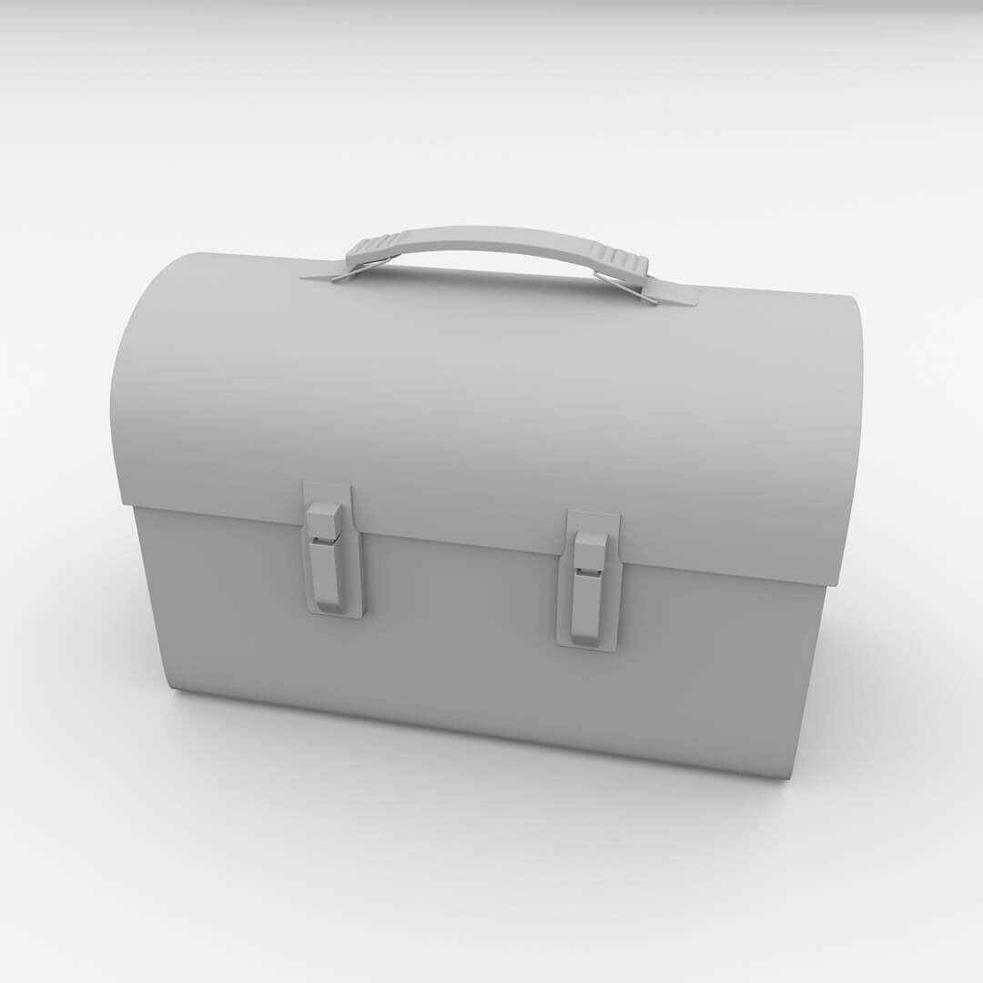 Lunch Box - 3D Model by firdz3d