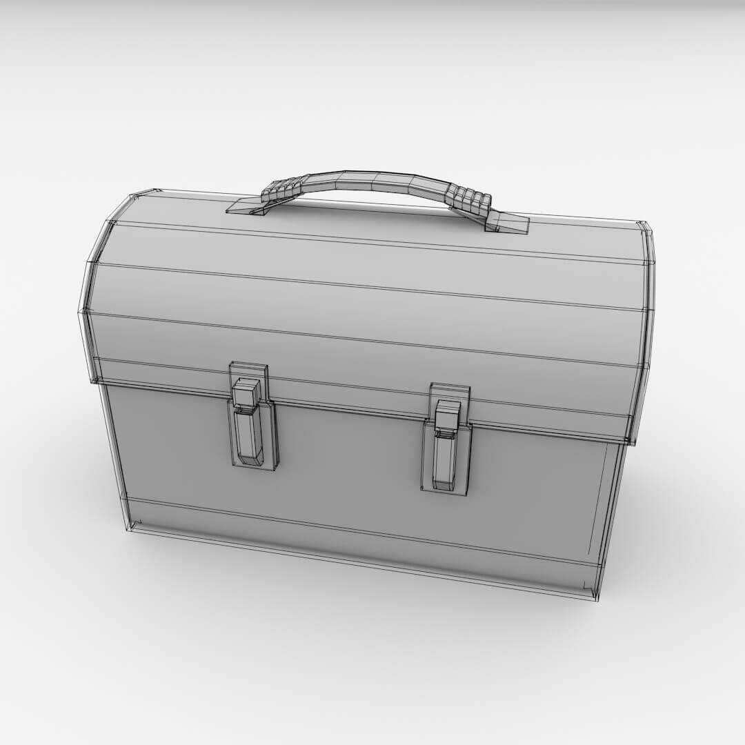 Lunch Box - 3D Model by firdz3d