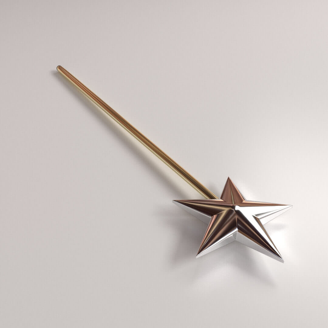 Magic Wand - 3D Model by firdz3d
