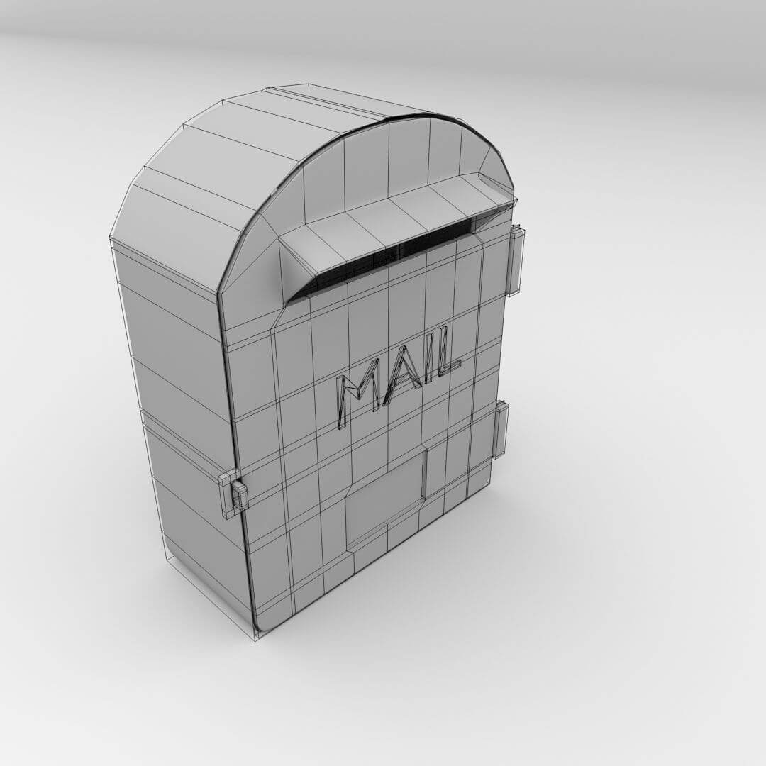 Mailbox - 3D Model by firdz3d