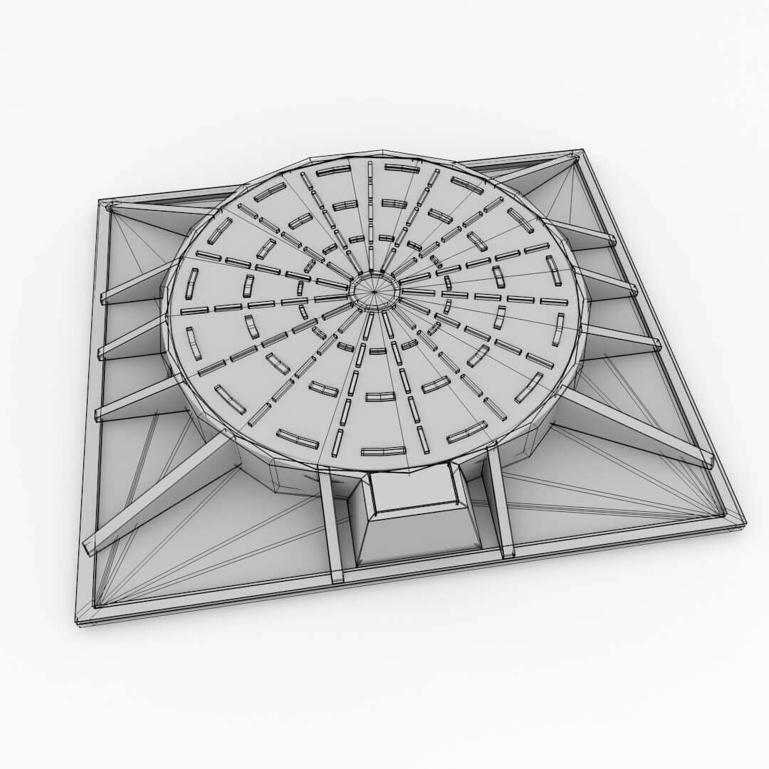 Manhole Cover - 3D Model by firdz3d