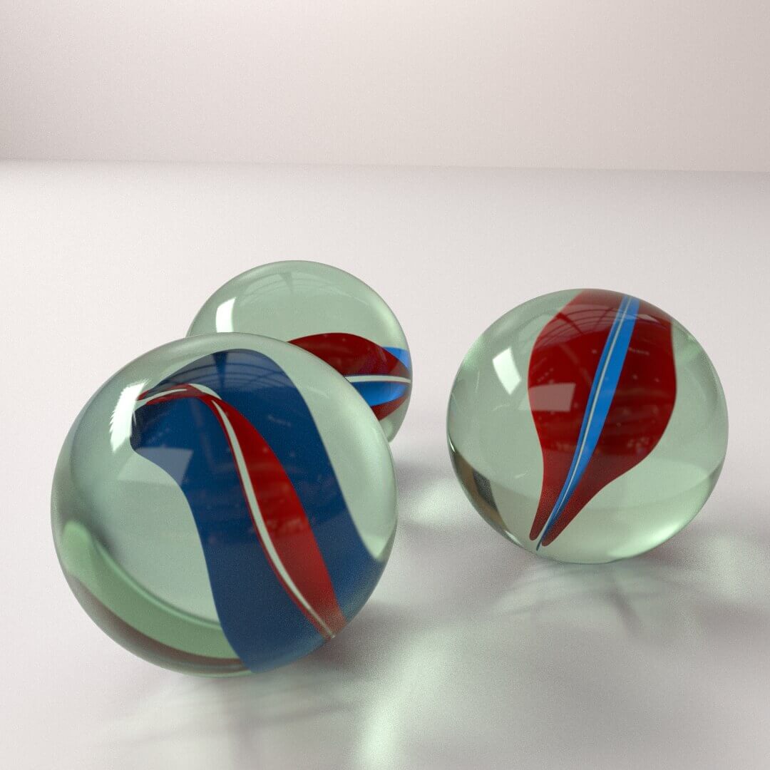 Marbles - 3D Model by firdz3d