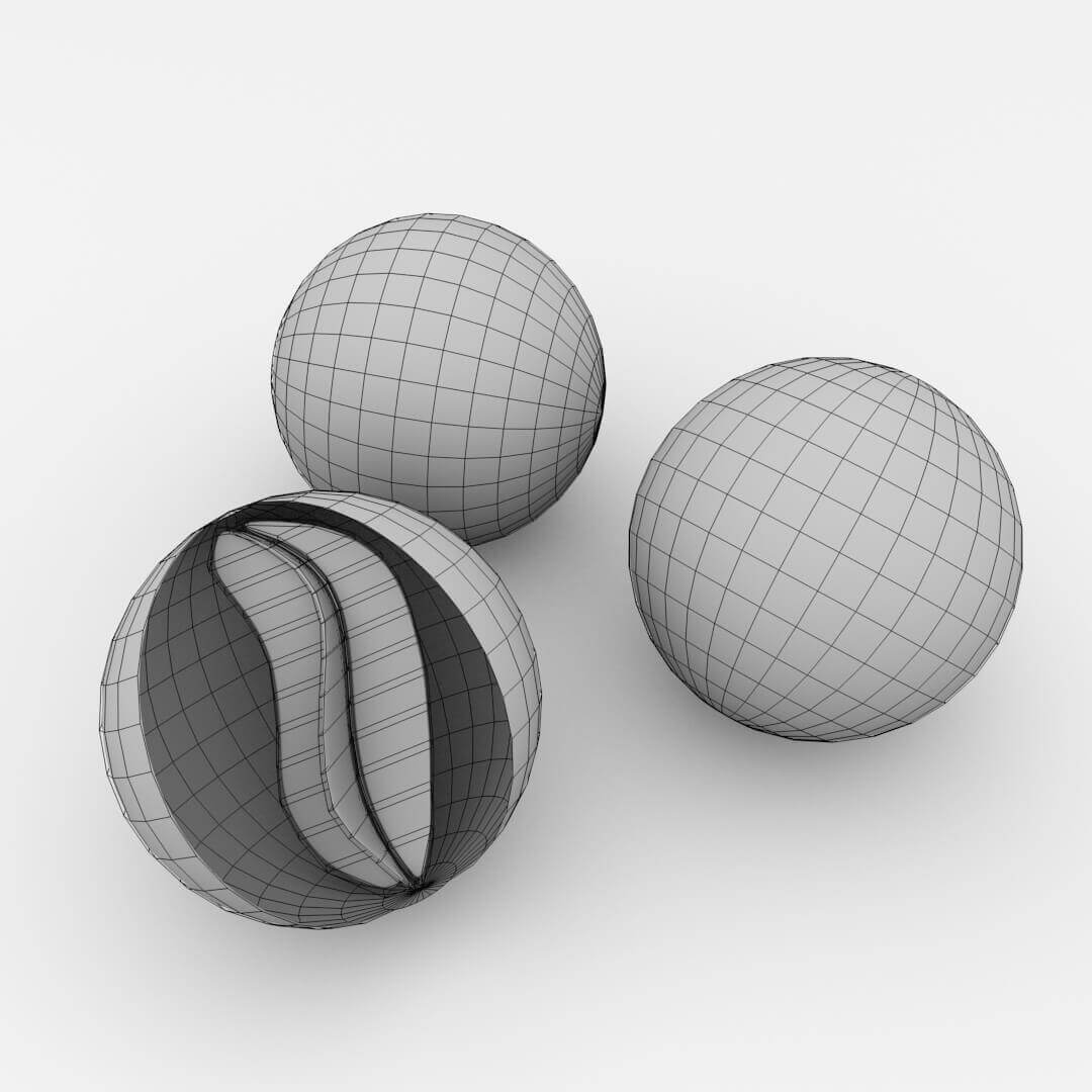 Marbles - 3D Model by firdz3d