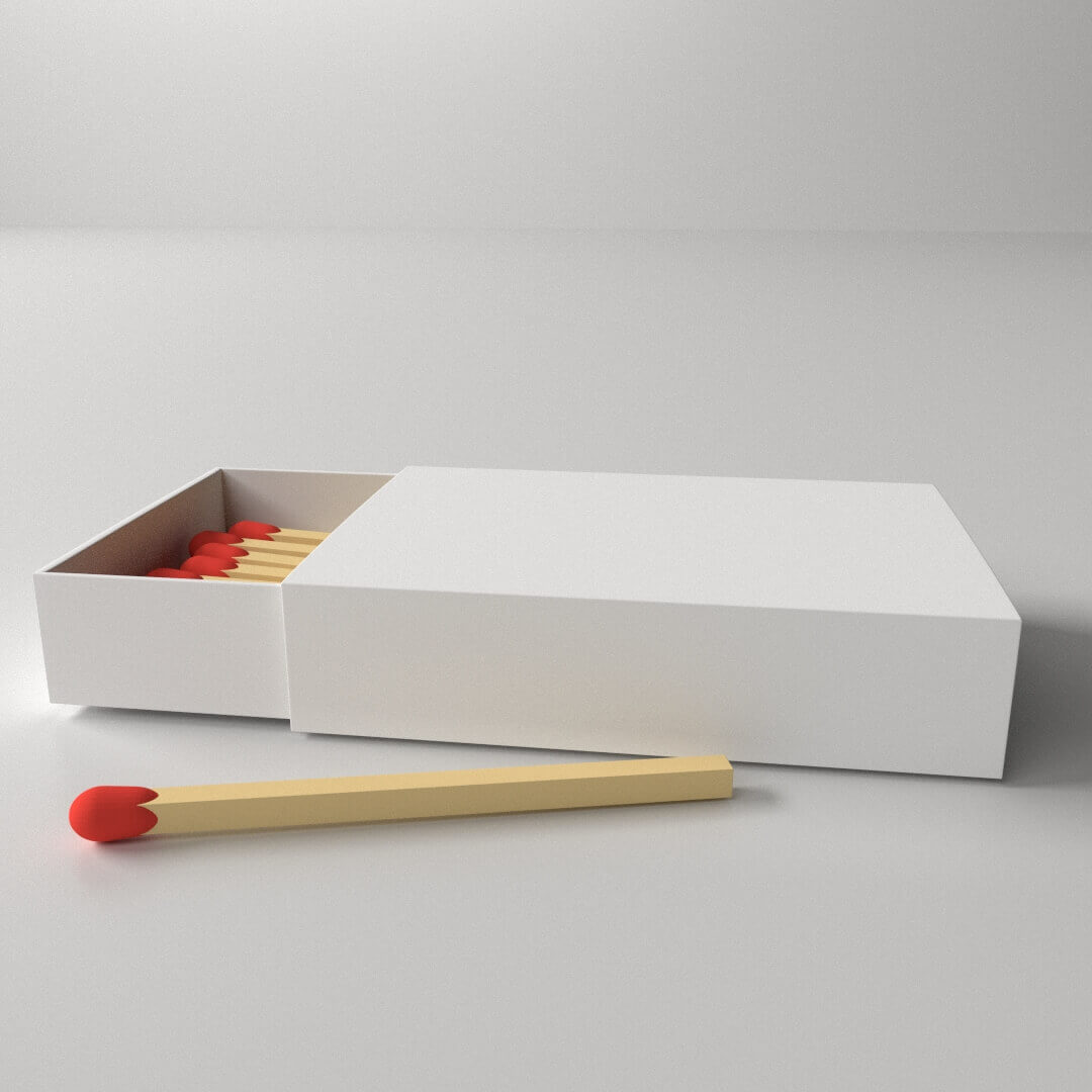 Matchbox - 3D Model by firdz3d