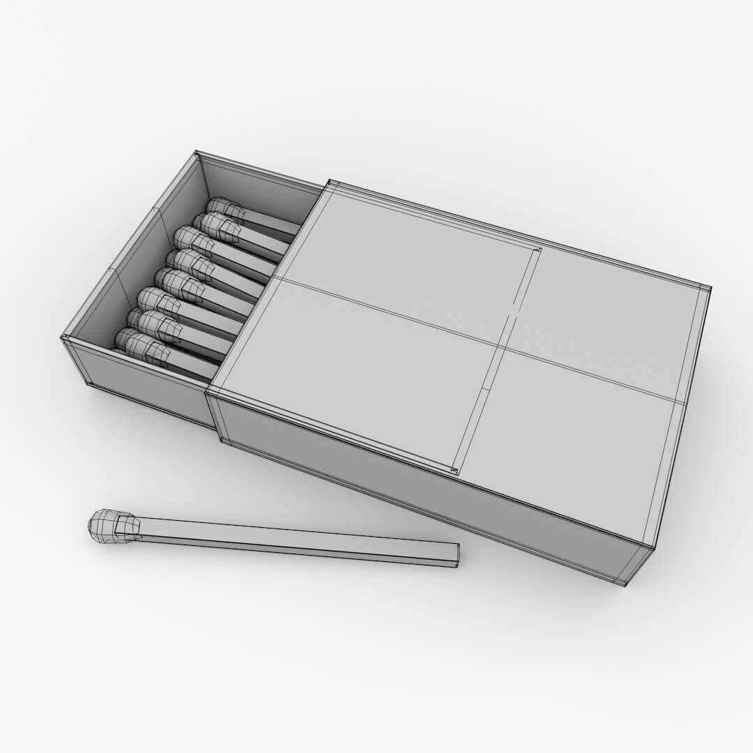 Matchbox - 3D Model by firdz3d