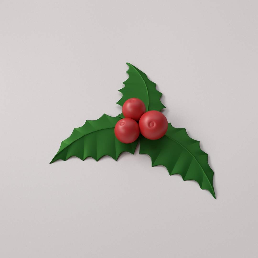 Mistletoe - 3D Model by firdz3d