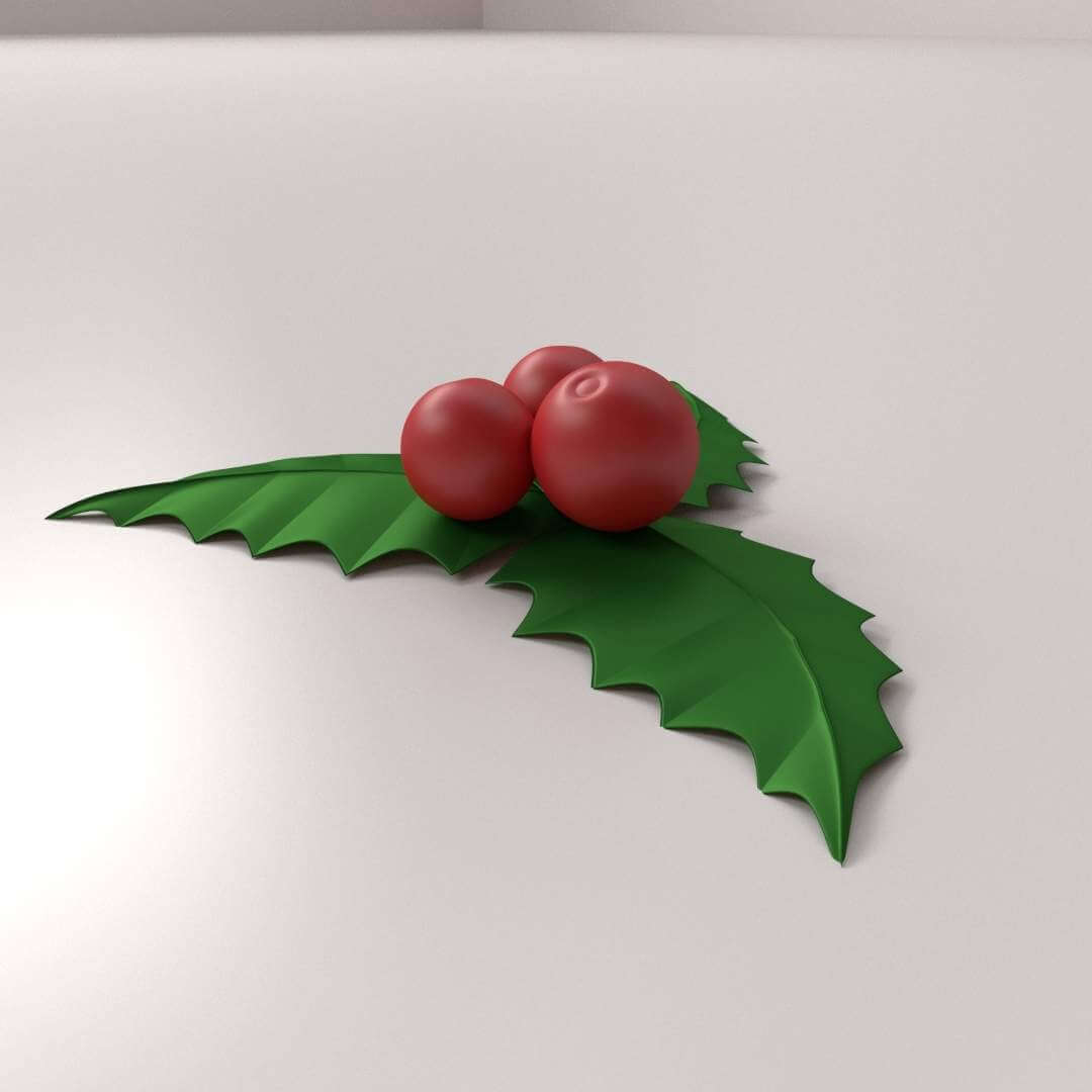 Mistletoe - 3D Model by firdz3d