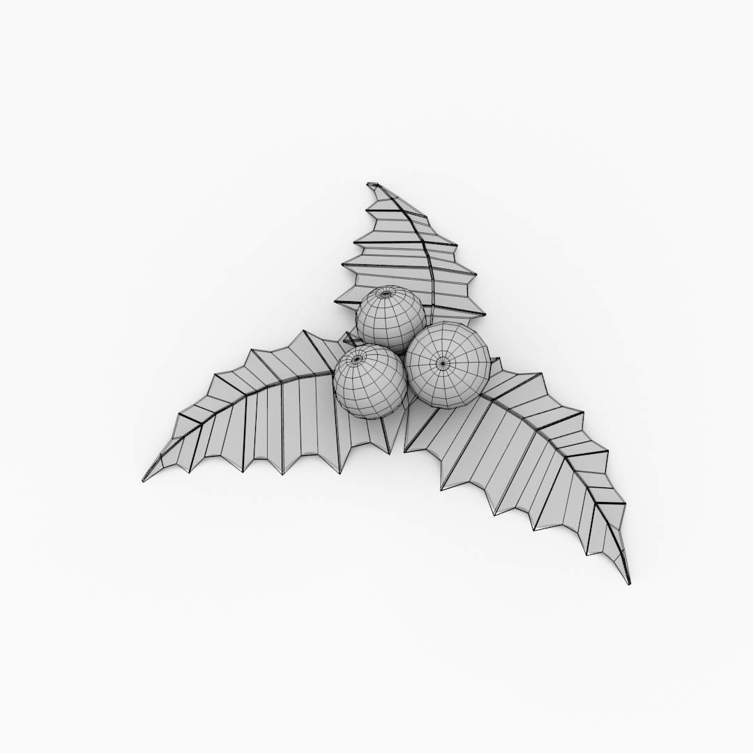 Mistletoe - 3D Model by firdz3d