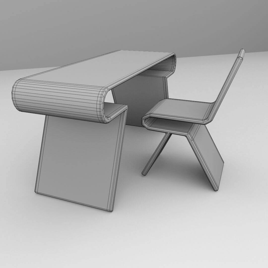 Modern Chair - 3D Model by firdz3d