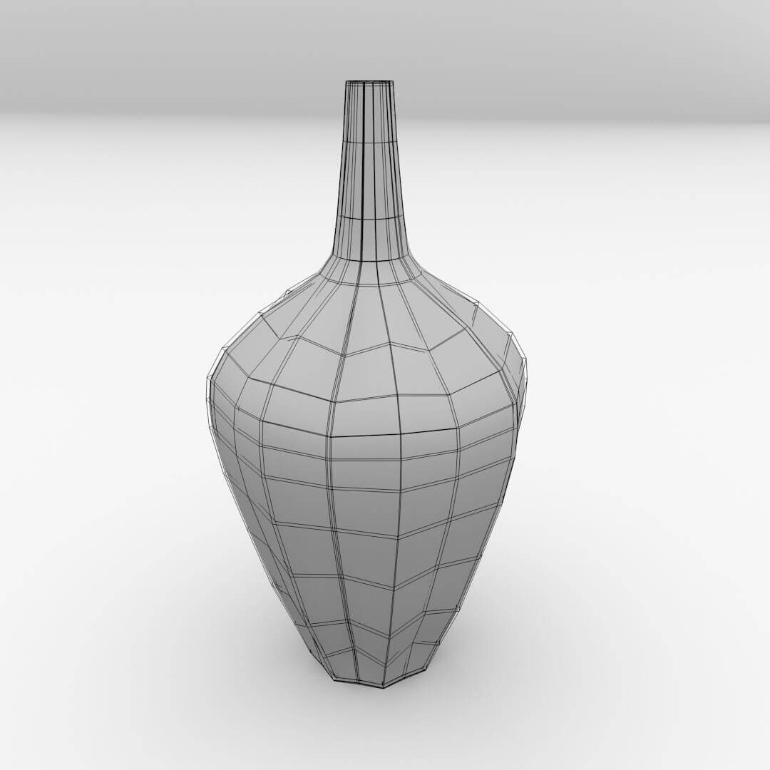 Modern Vase - 3D Model by firdz3d
