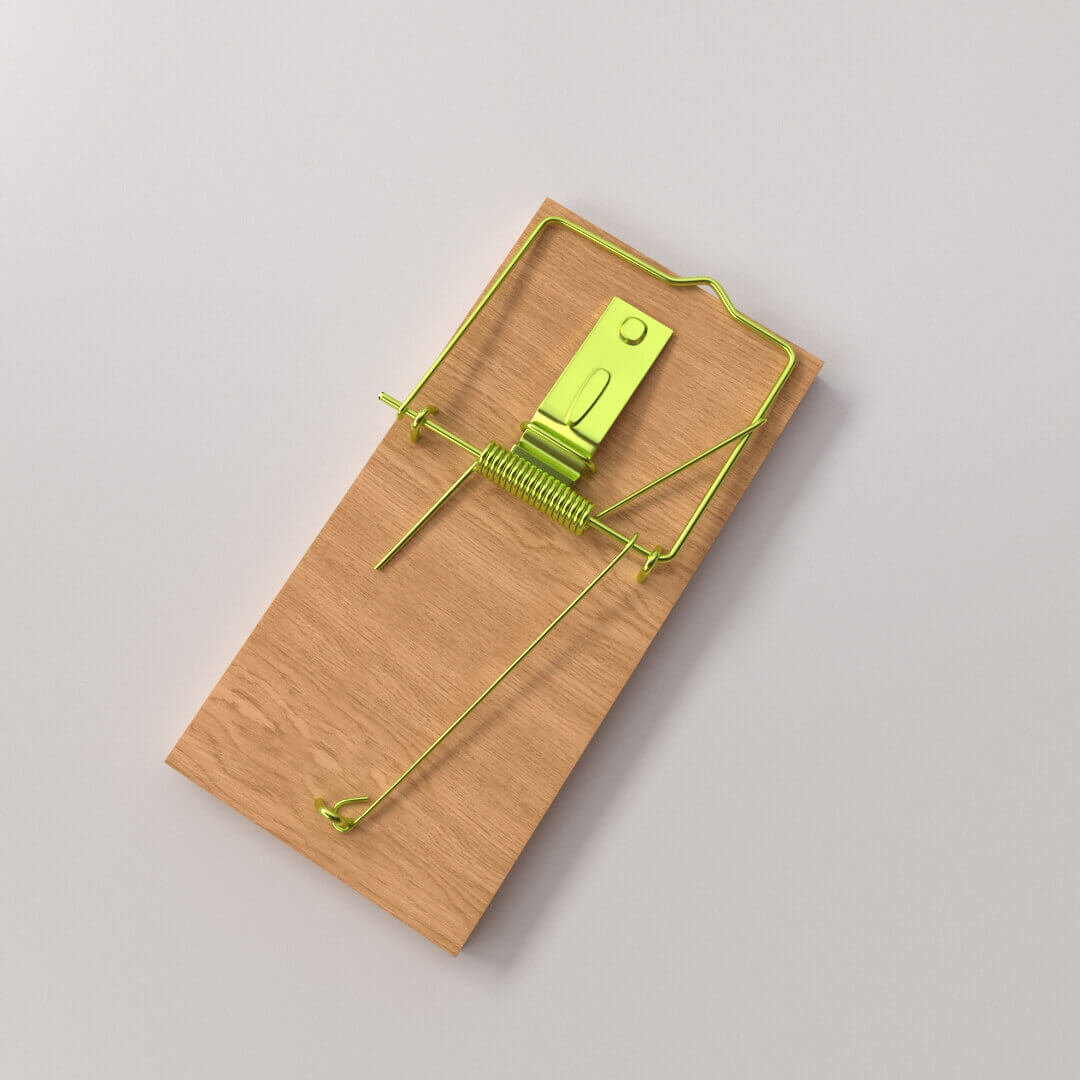 Mouse Trap - 3D Model by firdz3d