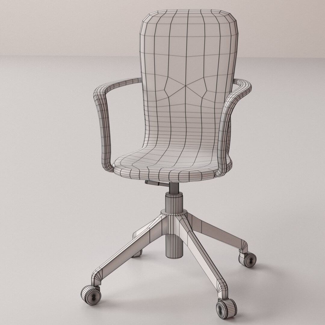 Office Chair - 3D Model by firdz3d