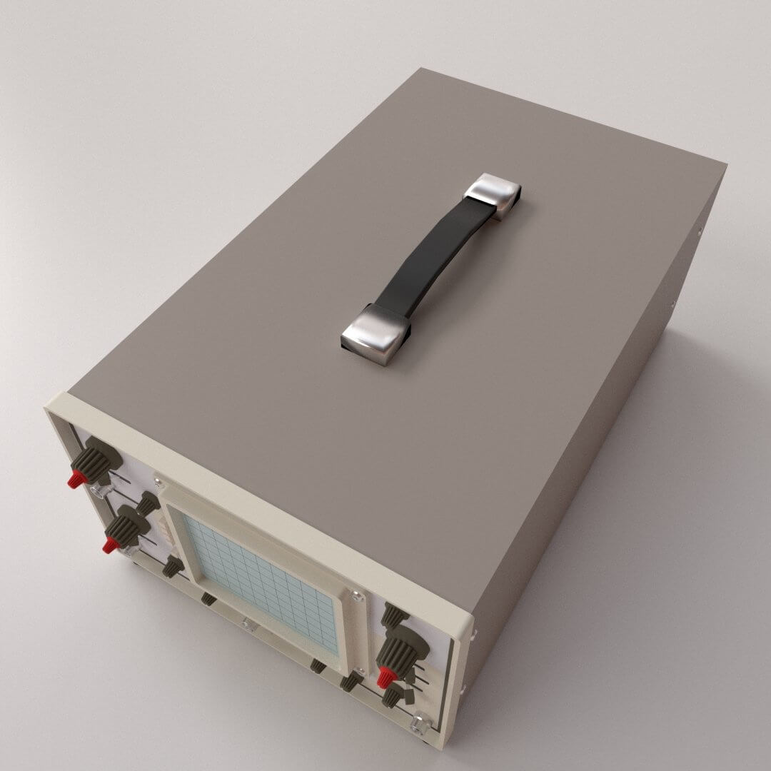 Oscilloscope - 3D Model by firdz3d