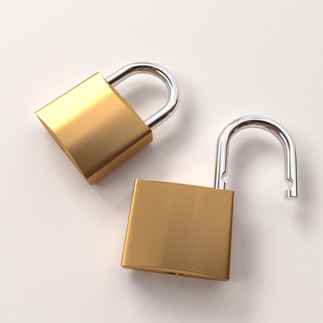 Padlock - 3D Model by firdz3d