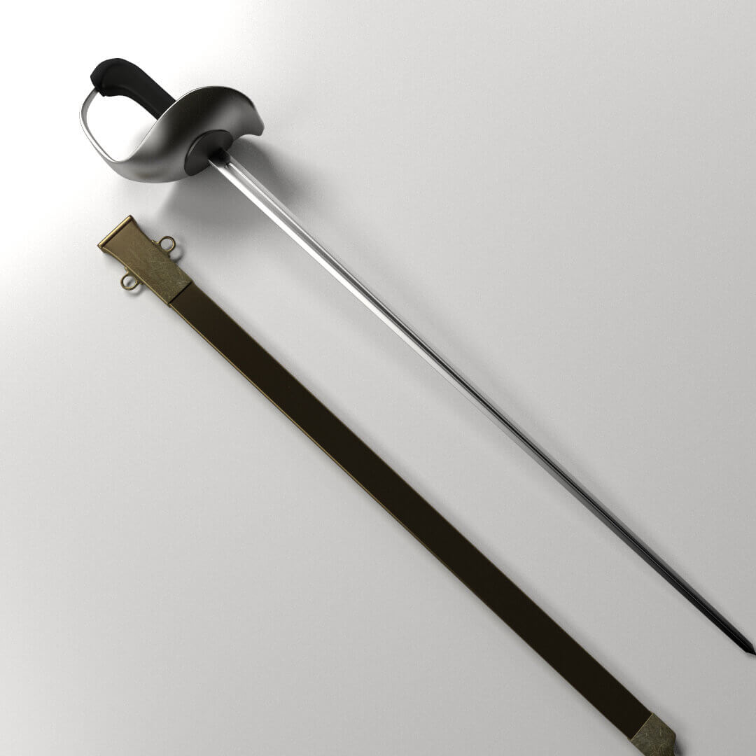 Patton Saber - 3D Model by firdz3d