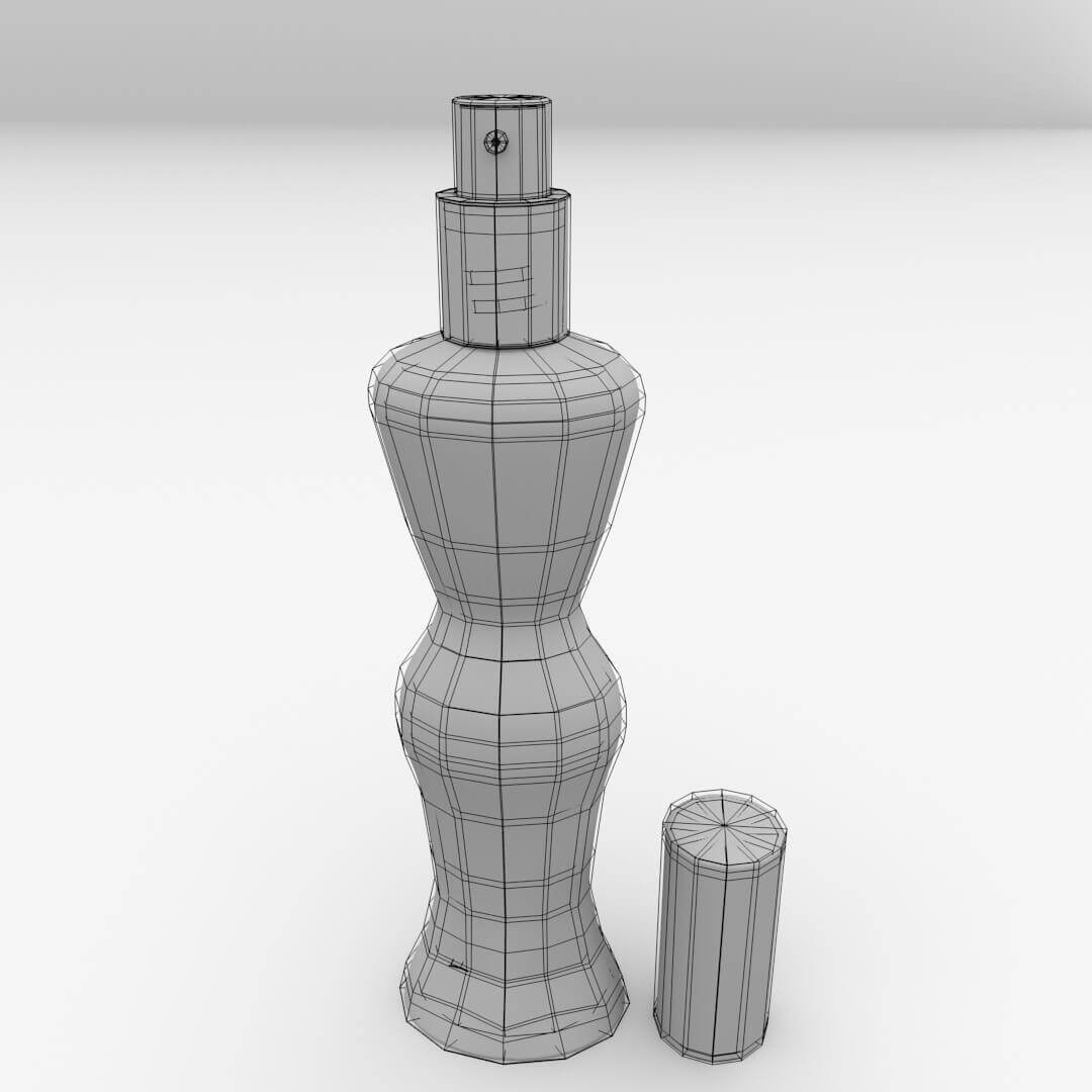 Perfume Bottle - 3D Model by firdz3d