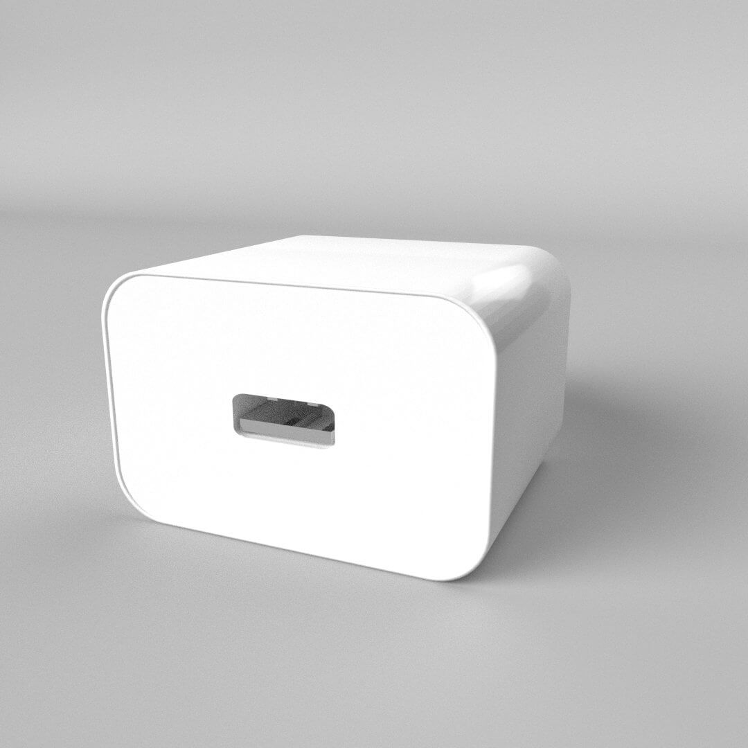 Phone Charger V2 - 3D Model by firdz3d