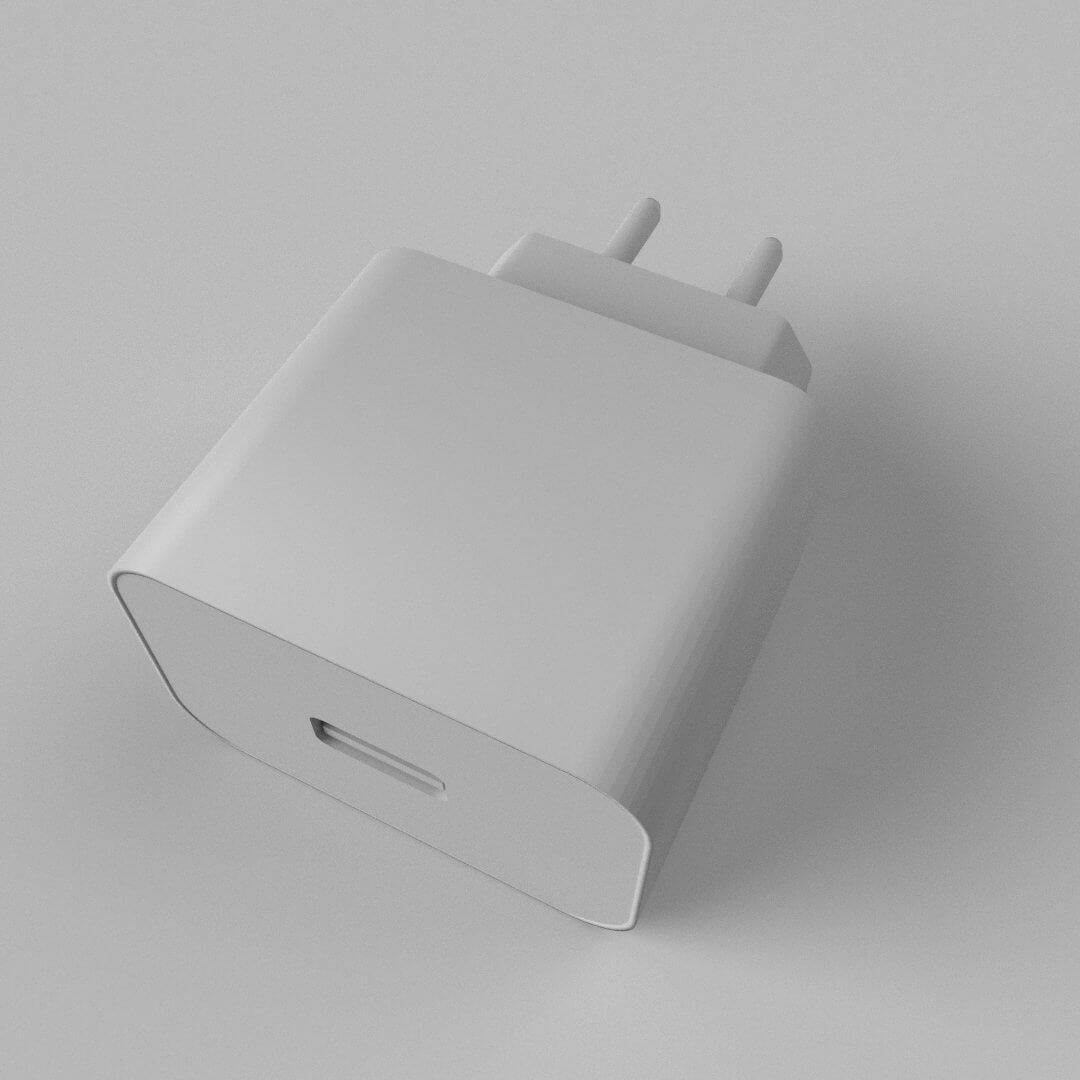 Phone Charger V2 - 3D Model by firdz3d