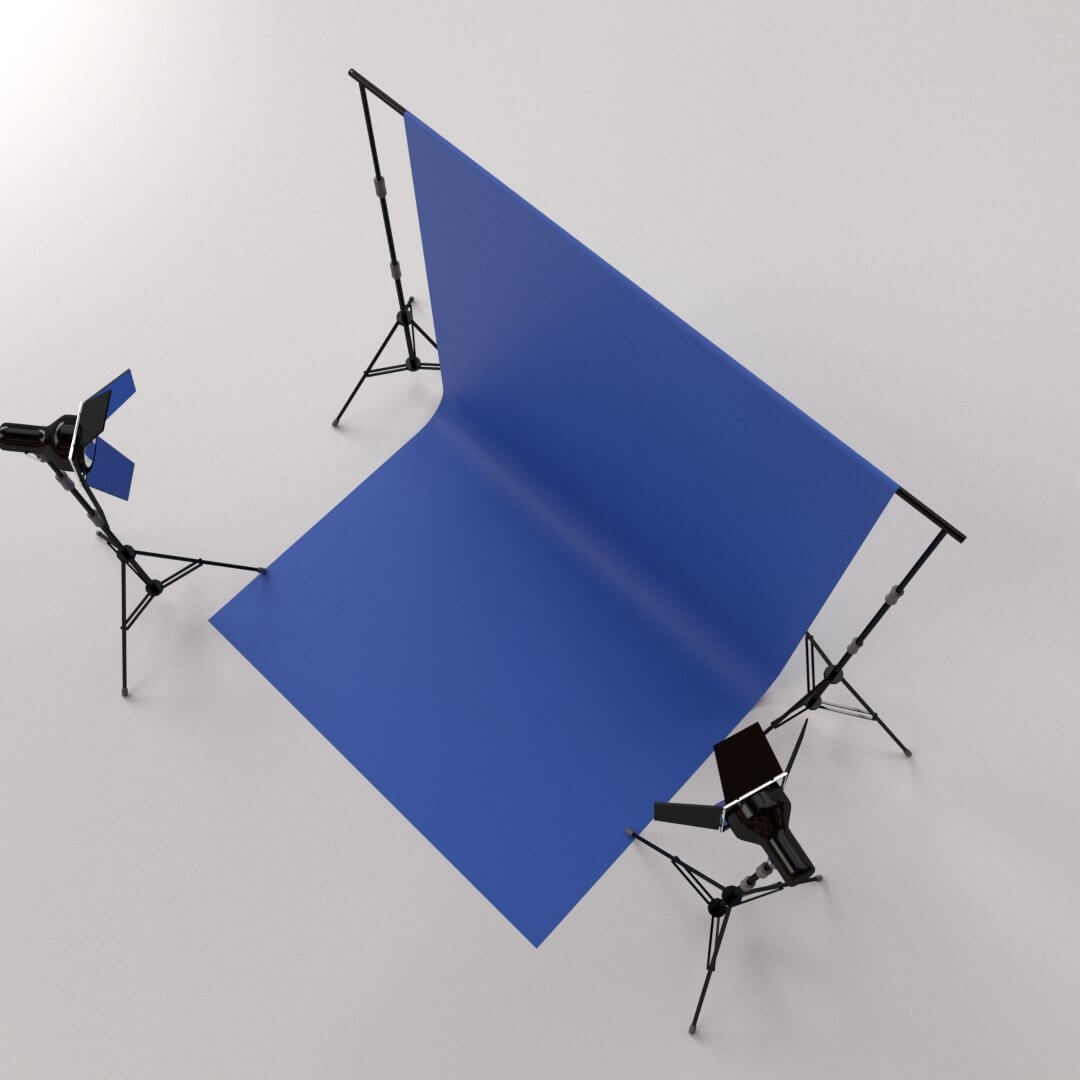 Photography Studio - 3D Model by firdz3d