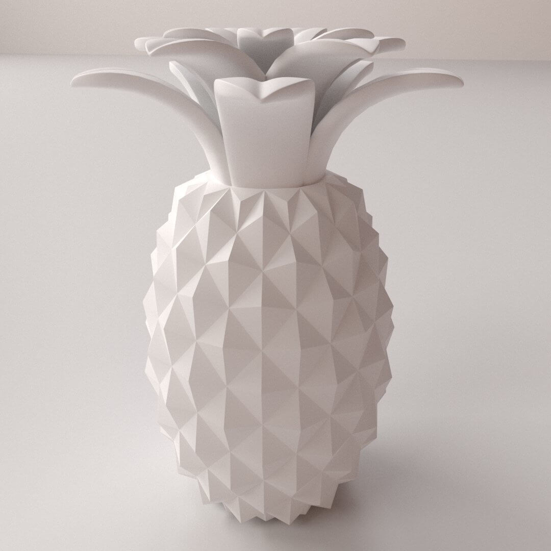Pineapple - 3D Model by firdz3d