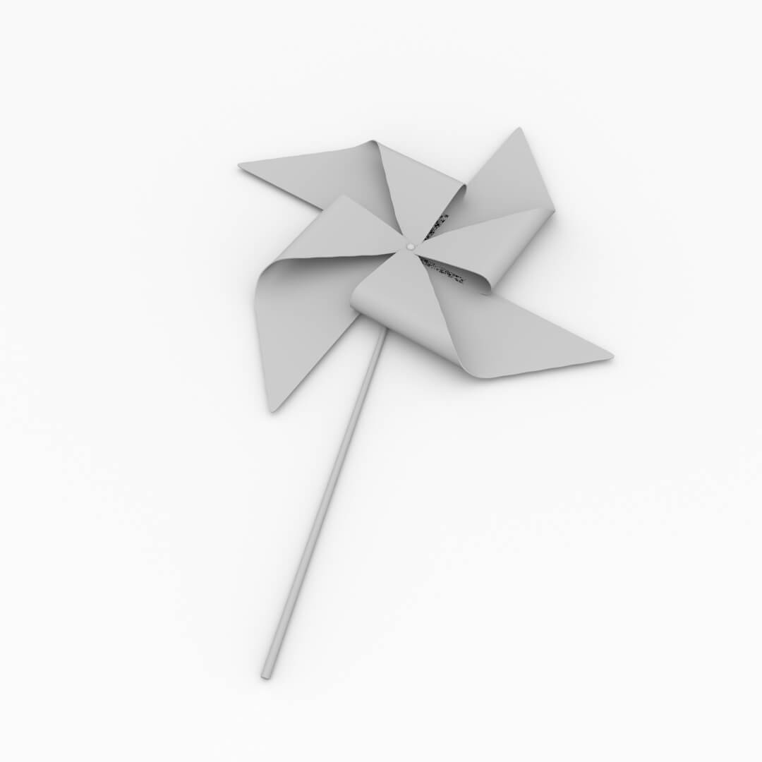 Pinwheel - 3D Model by firdz3d