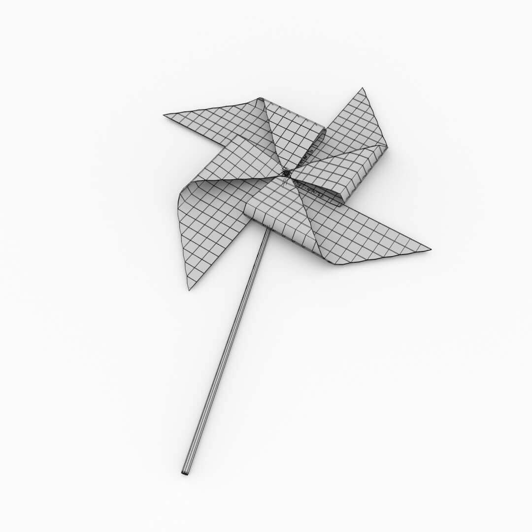 Pinwheel - 3D Model by firdz3d
