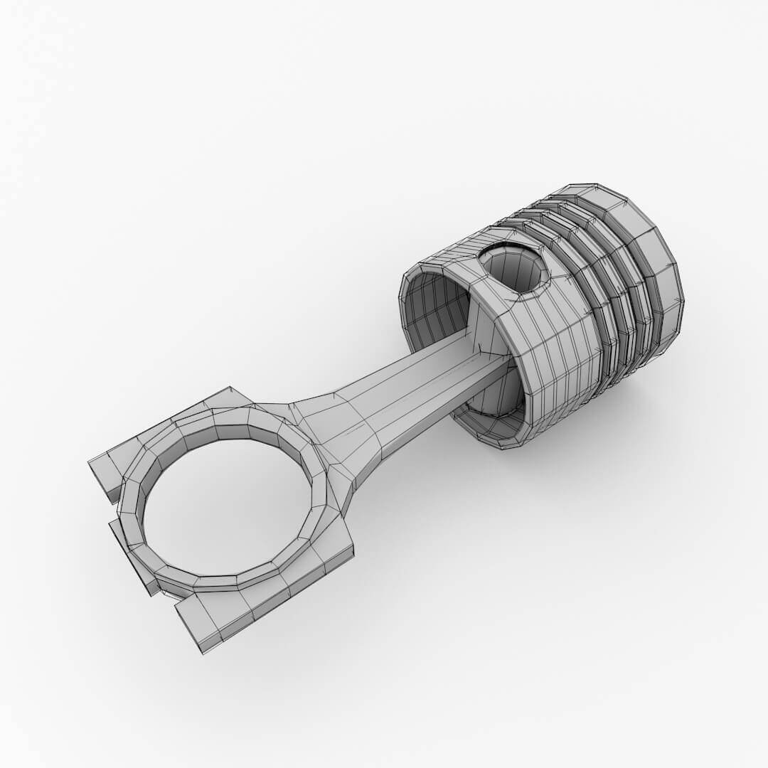 Piston - 3D Model by firdz3d