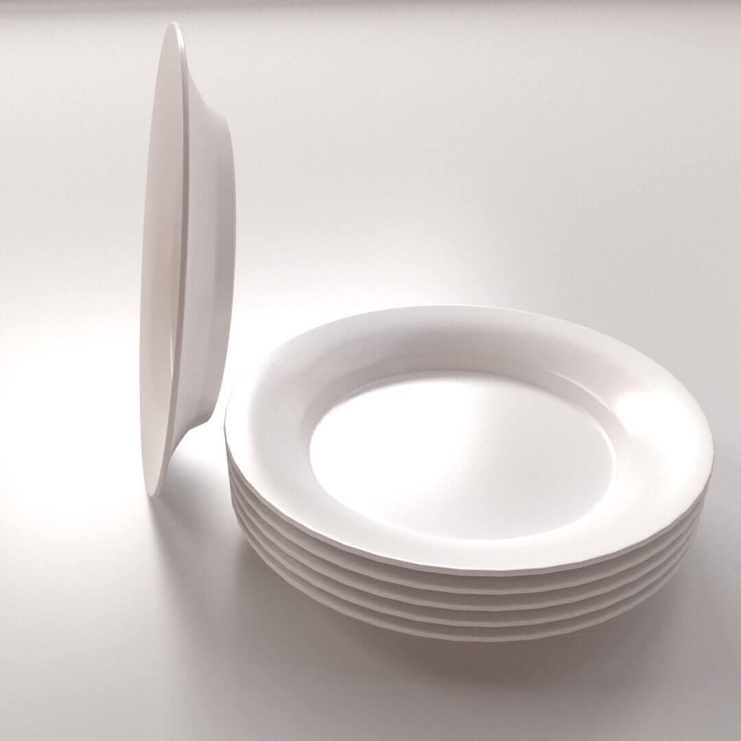 Plate - 3D Model by firdz3d
