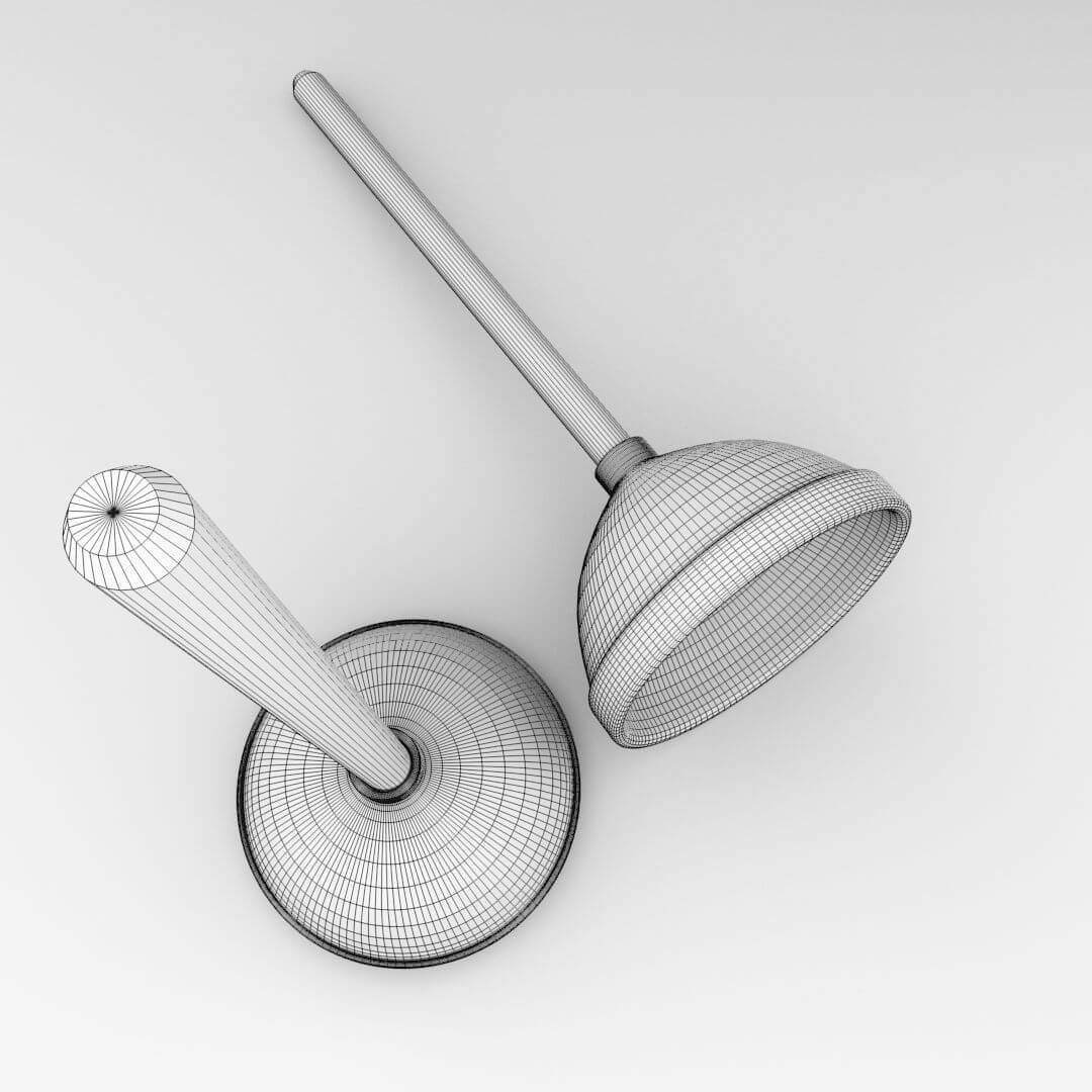 Plunger - 3D Model by firdz3d