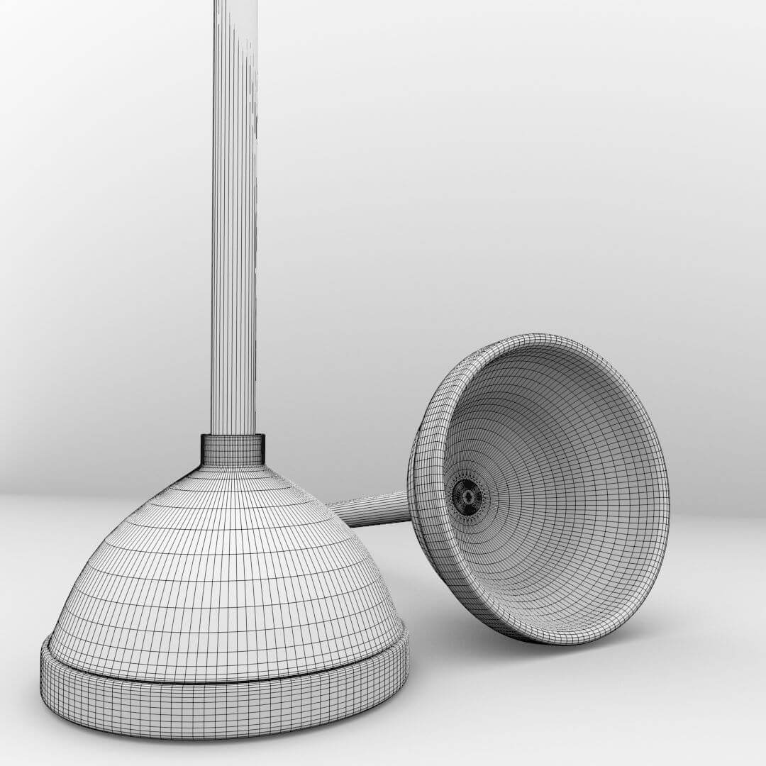 Plunger - 3D Model by firdz3d