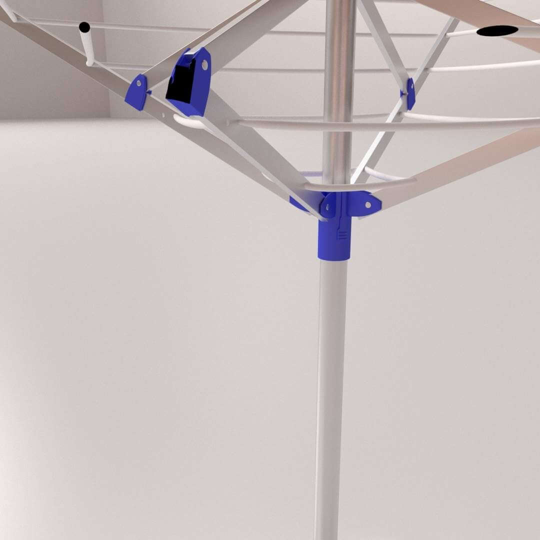 Portable Clothesline - 3D Model by firdz3d