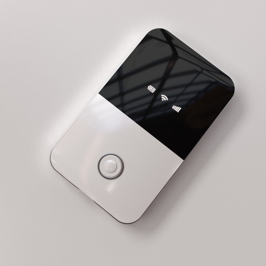 Portable Wifi Router - 3D Model by firdz3d