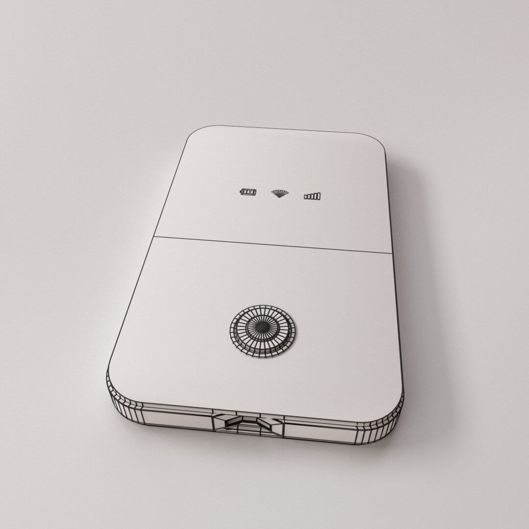 Portable Wifi Router - 3D Model by firdz3d