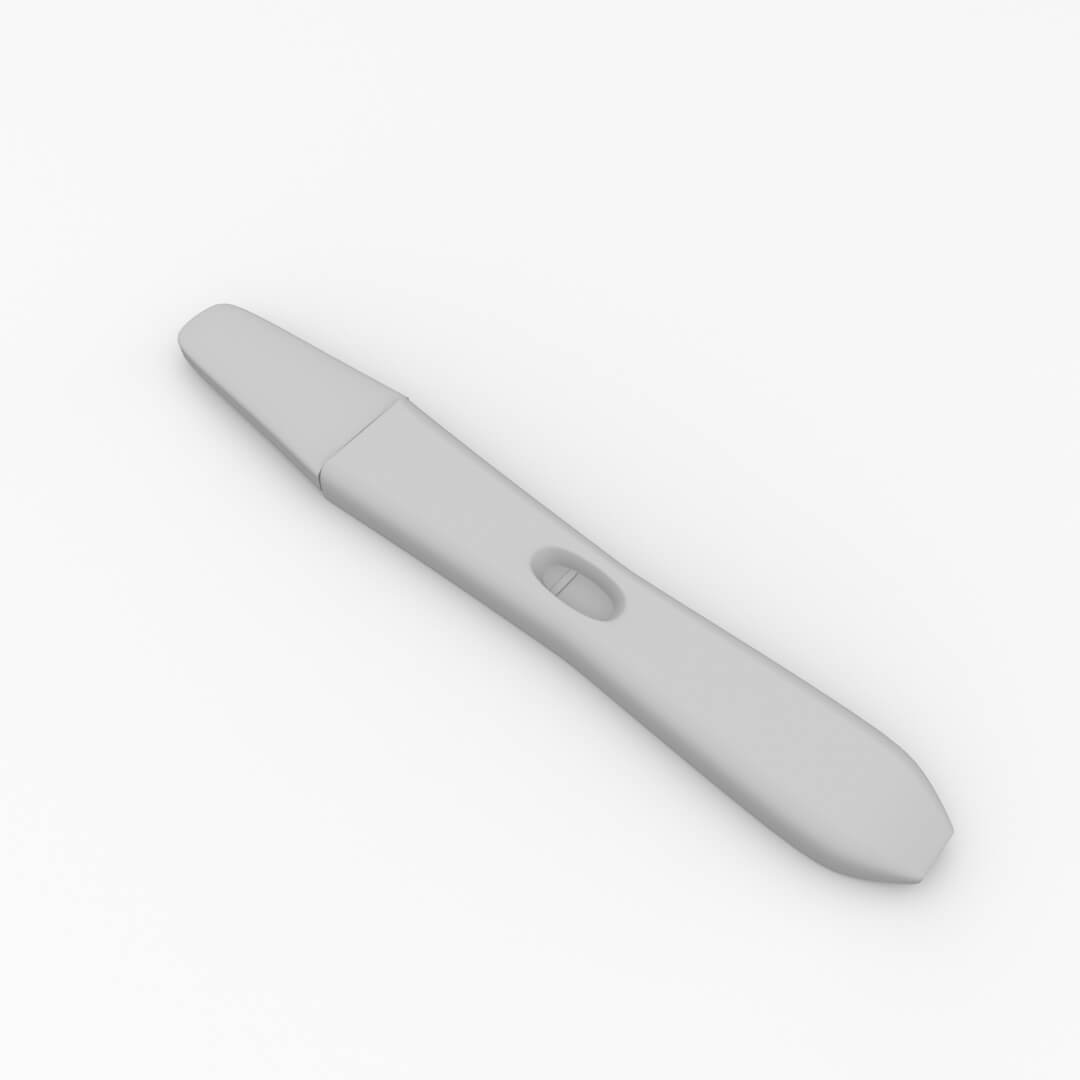 Pregnancy Test Kit - 3D Model by firdz3d