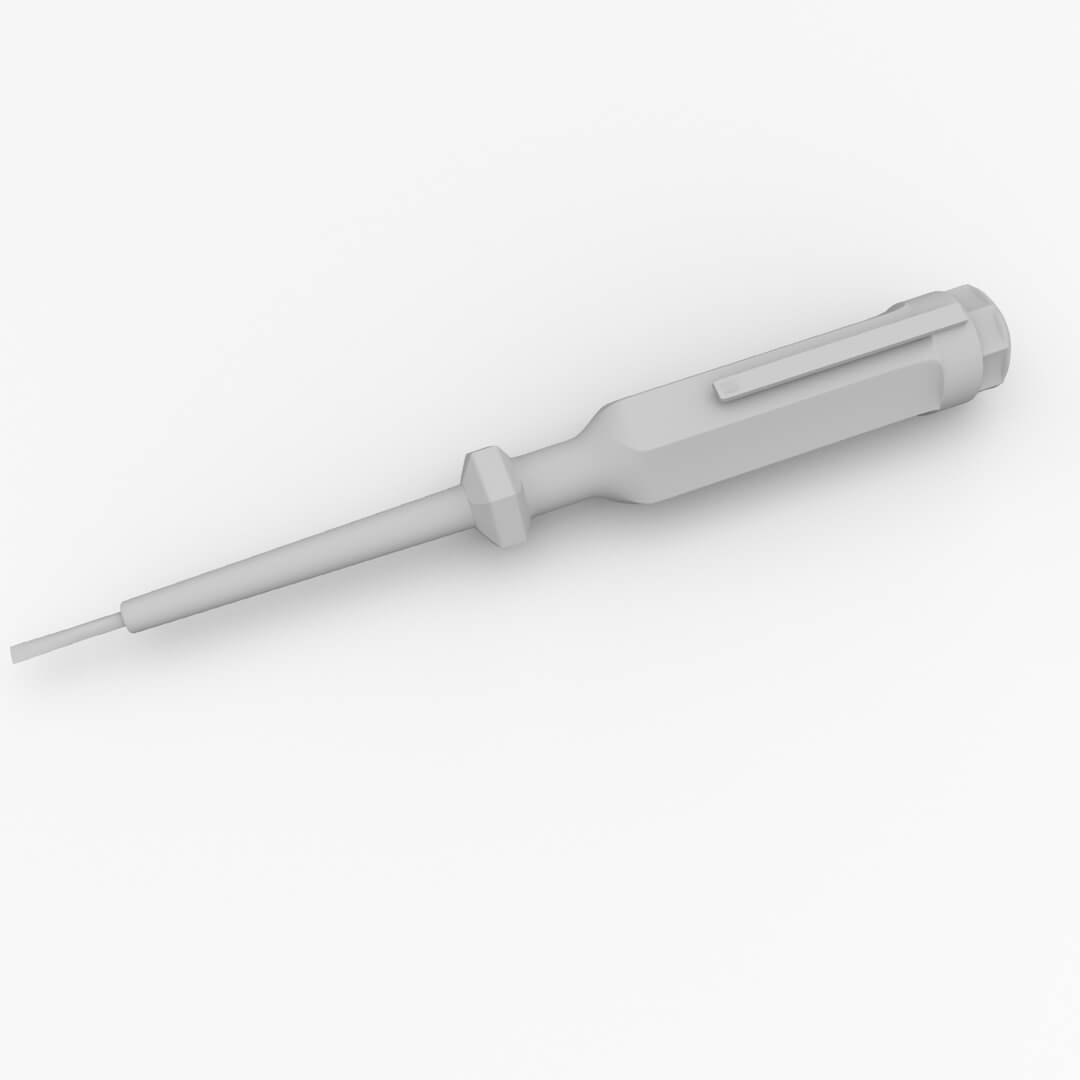 Probe Screwdriver - 3D Model by firdz3d