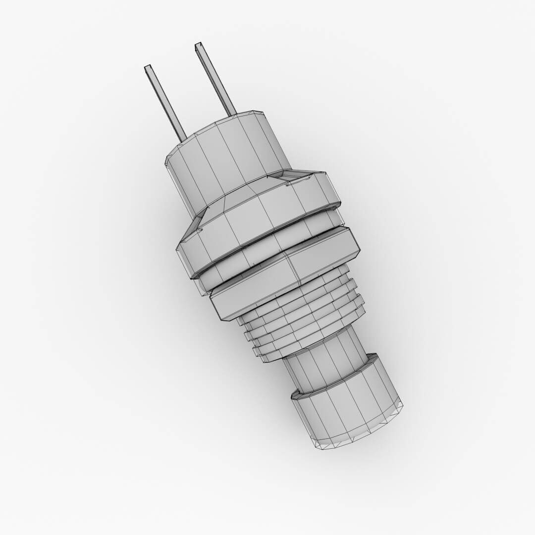 Push Button - 3D Model by firdz3d