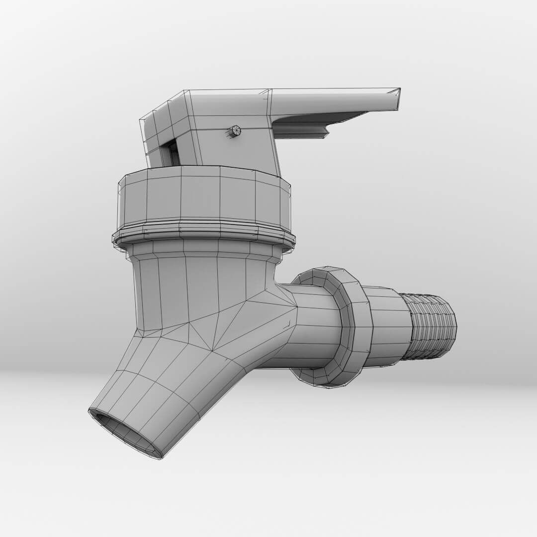 Push Tap - 3D Model by firdz3d