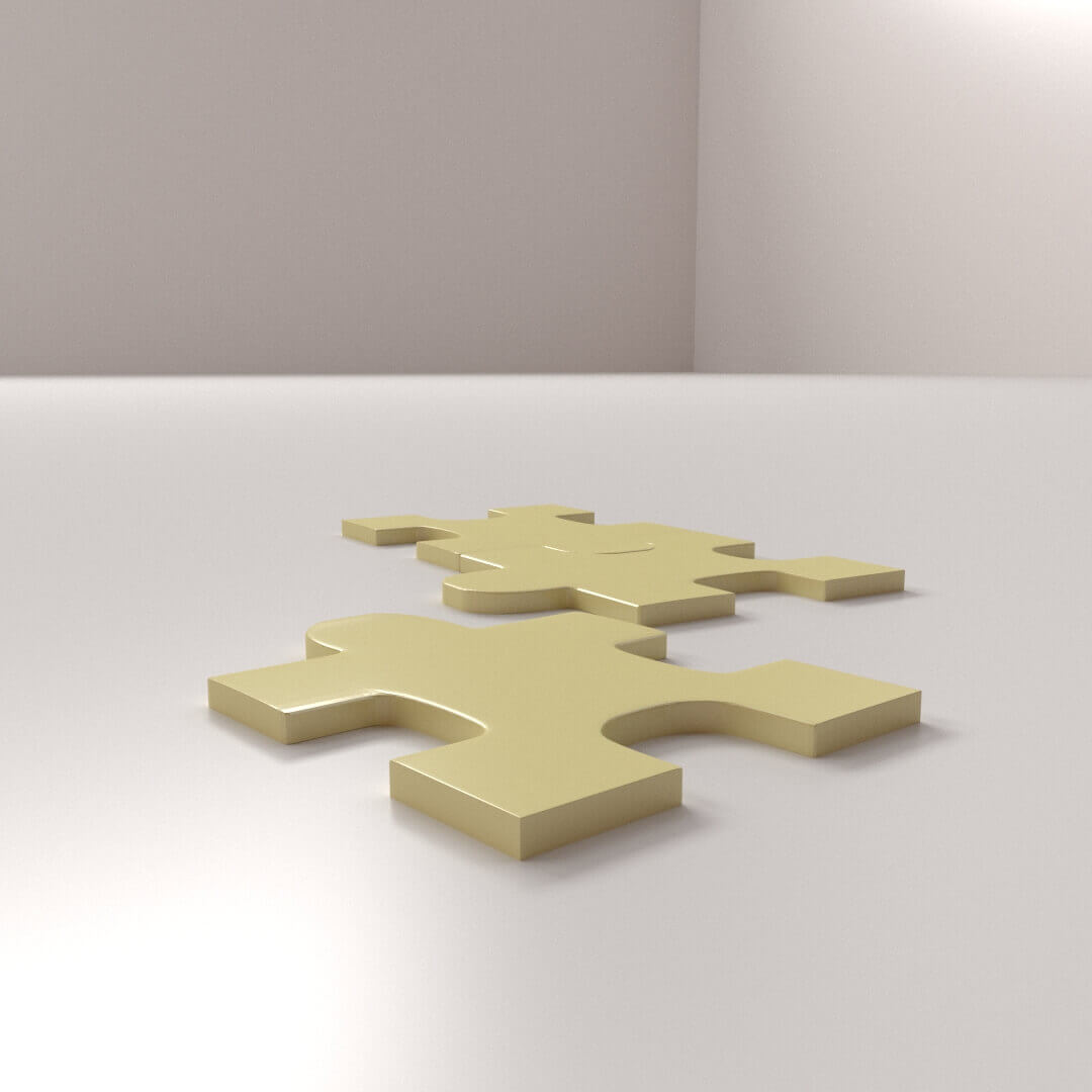 Puzzle Piece - 3D Model by firdz3d