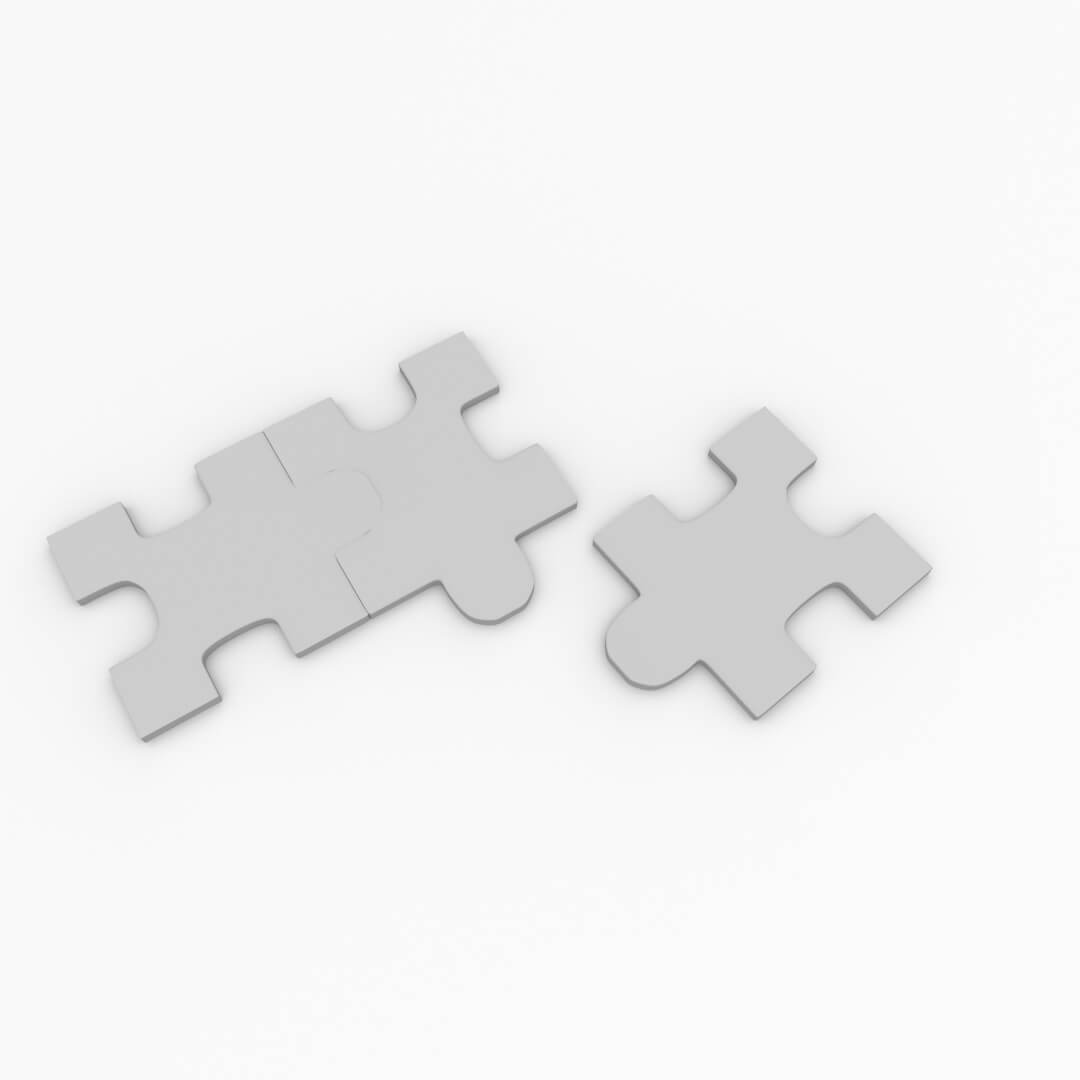Puzzle Piece - 3D Model by firdz3d