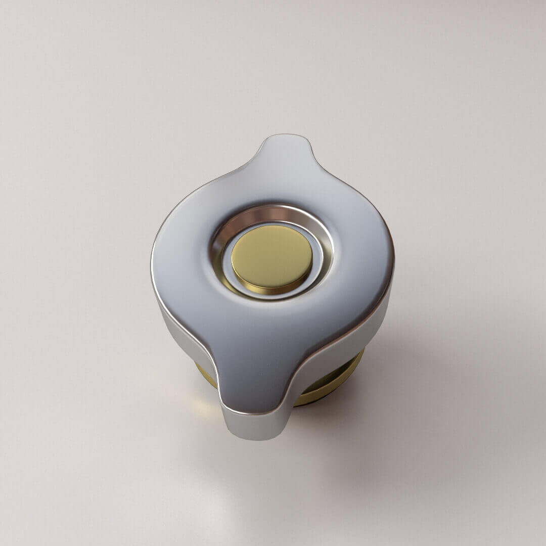Radiator Cap - 3D Model by firdz3d