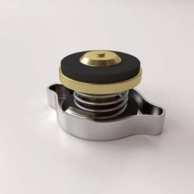 Radiator Cap - 3D Model by firdz3d