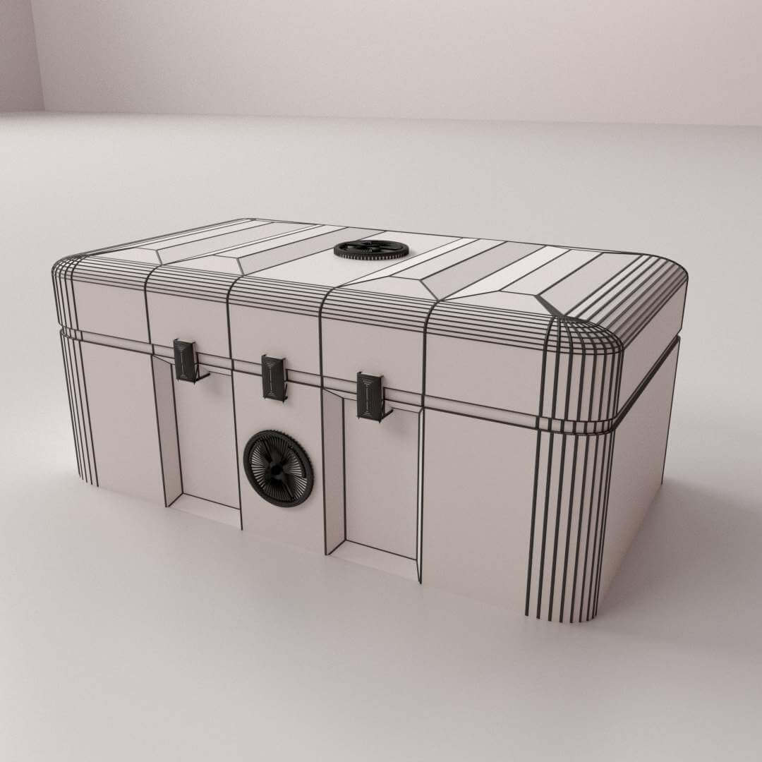 Radioactive Case - 3D Model by firdz3d