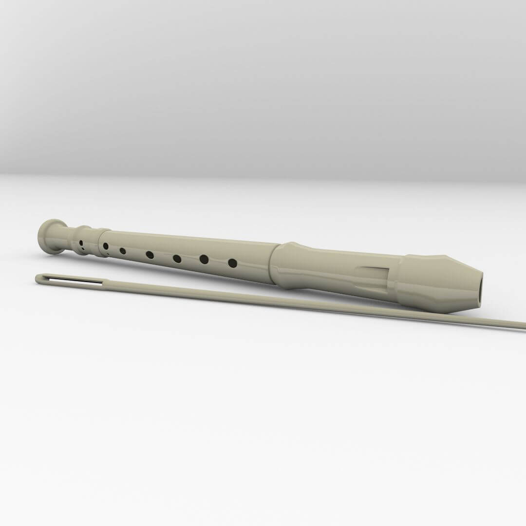 Recorder - 3D Model by firdz3d