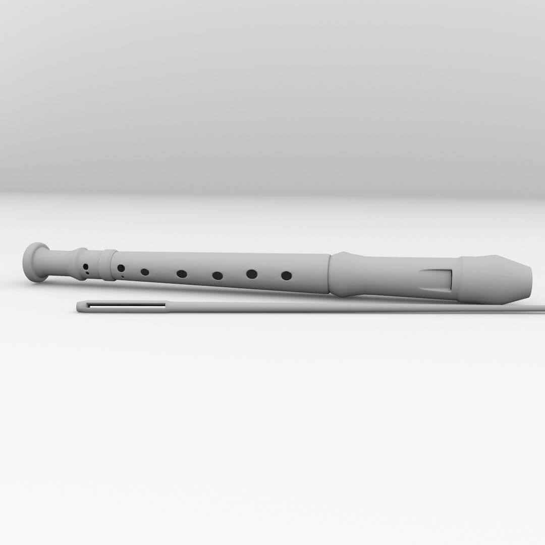Recorder - 3D Model by firdz3d