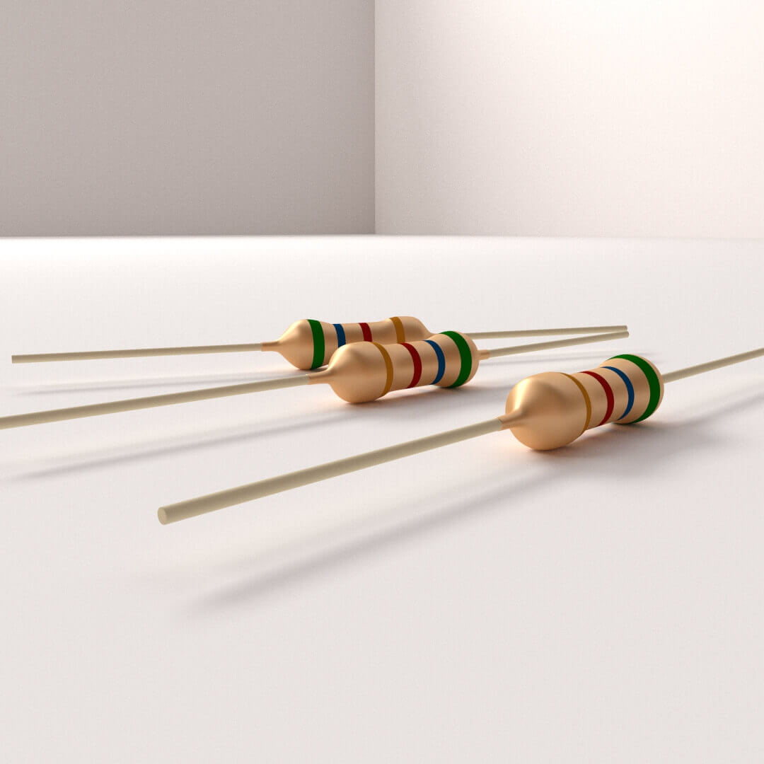 Resistor - 3D Model by firdz3d