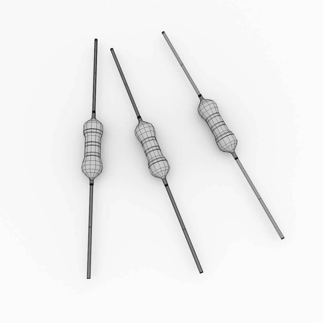 Resistor - 3D Model by firdz3d