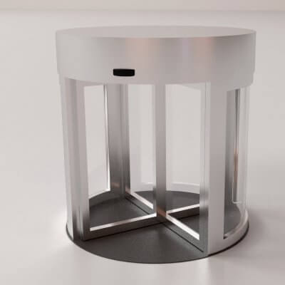 Revolving Door - 3D Model by firdz3d