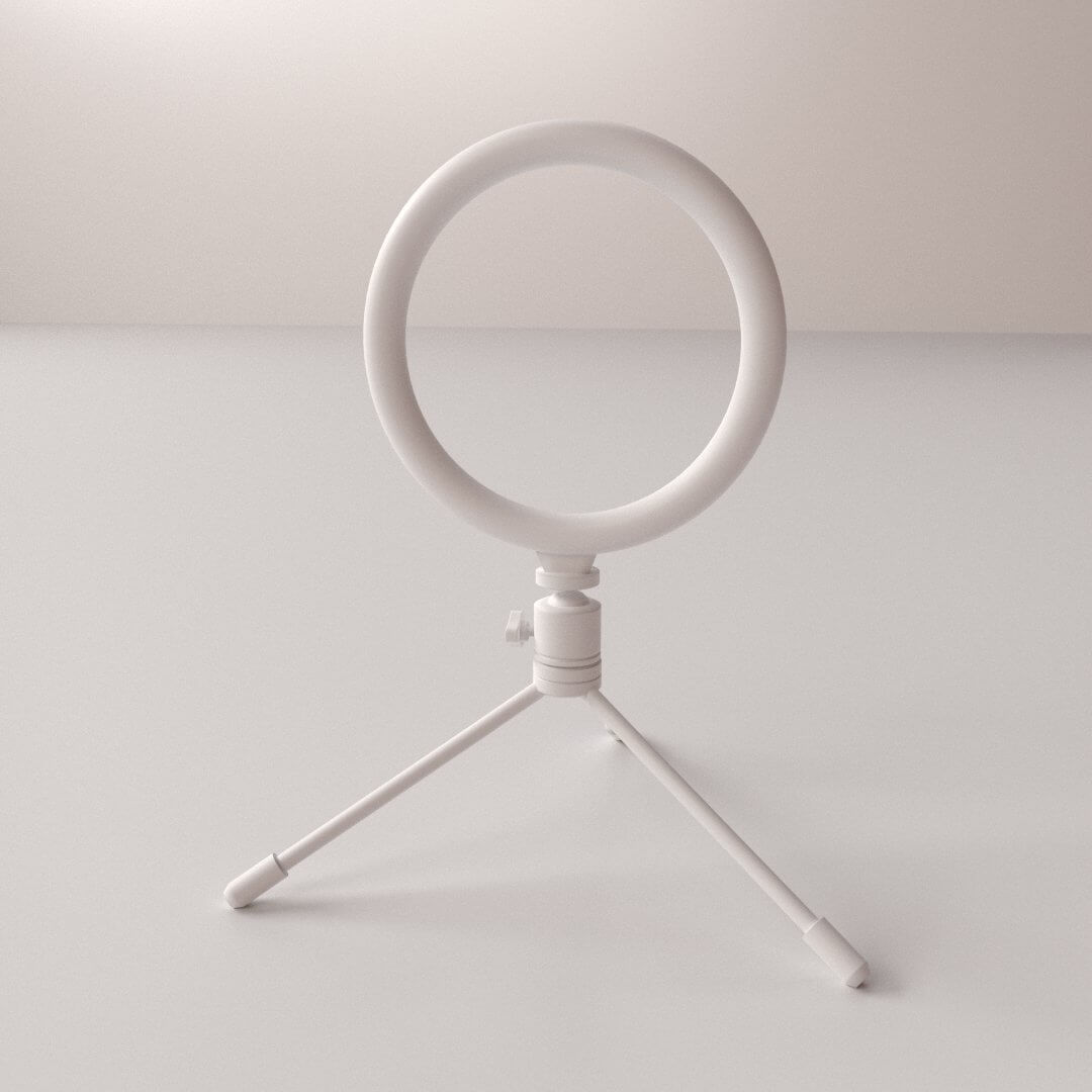Ring LED Light - 3D Model by firdz3d