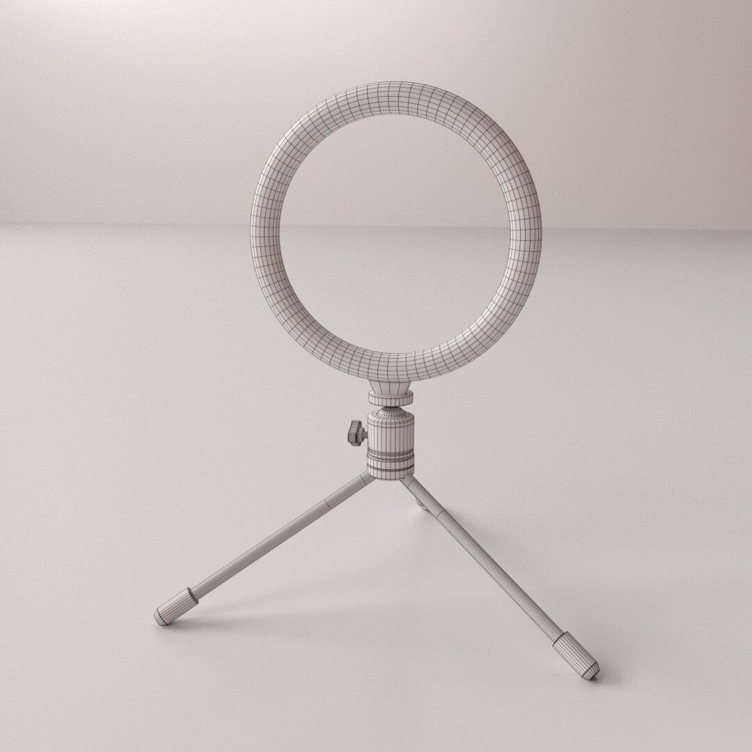 Ring LED Light - 3D Model by firdz3d